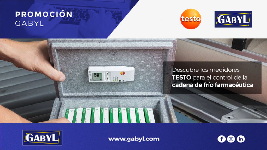 Instrumentos de medición y soluciones completas TESTO para la logística ...