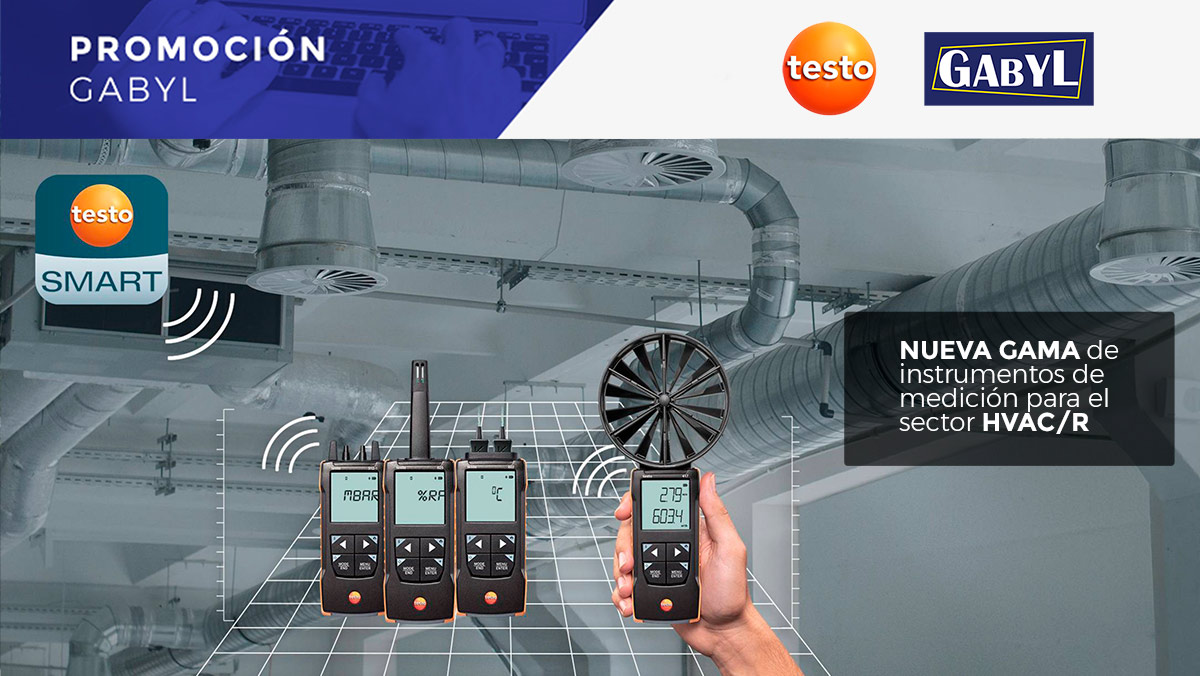NUEVA GAMA de instrumentos de medición para el sector HVAC/R – Gabyl