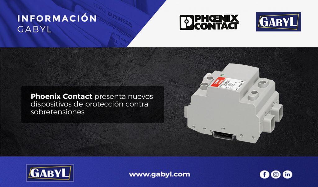 Phoenix Contact presenta nuevos dispositivos de protección contra ...