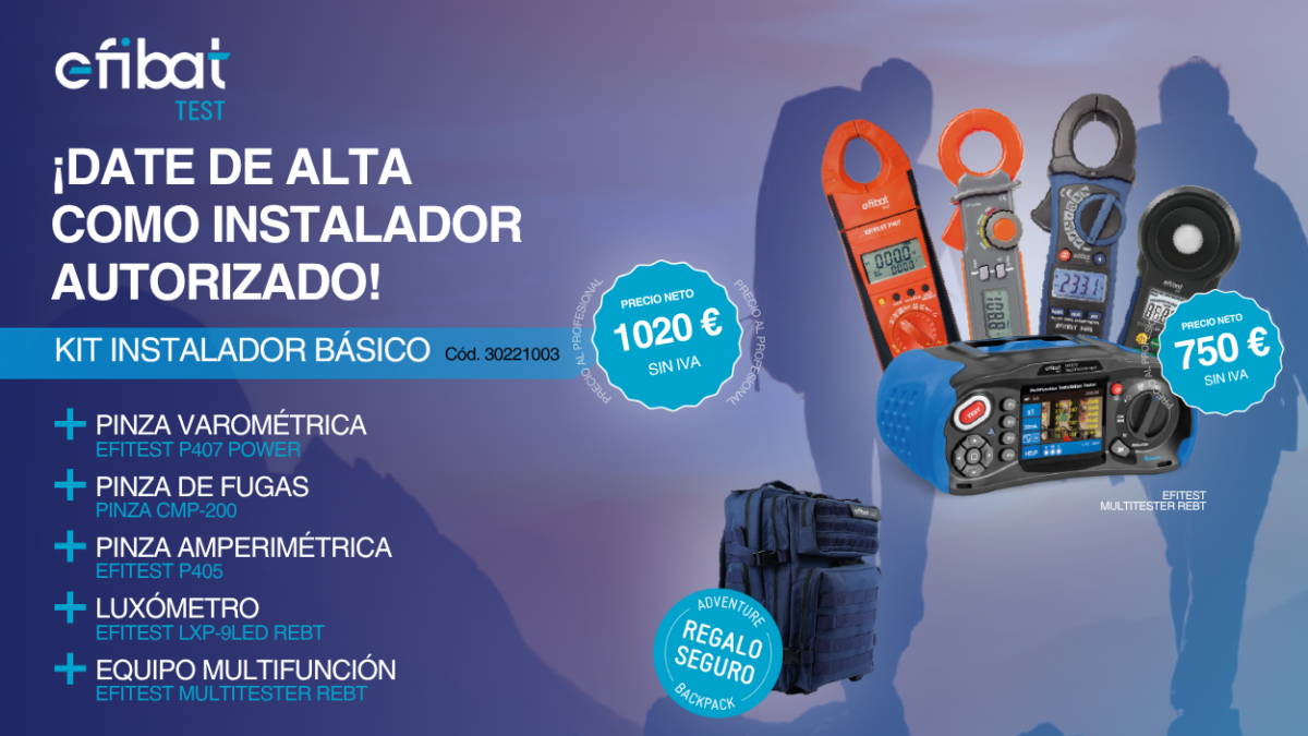 Efibat lanza su Kit Instalador Básico: una solución completa para el ...